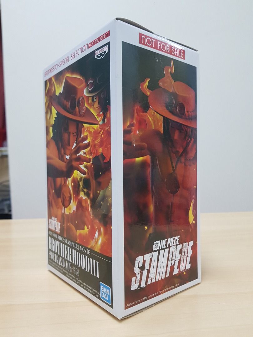 One Piece STAMPEDE Movie Brotherhood III Portgas D Ace BANPRESTO ...